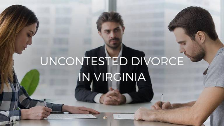 Uncontested Divorce in Virginia | Holcomb Law, P.C.
