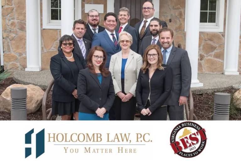 Holcomb Law Named a 2023 Best Places to Work in Virginia